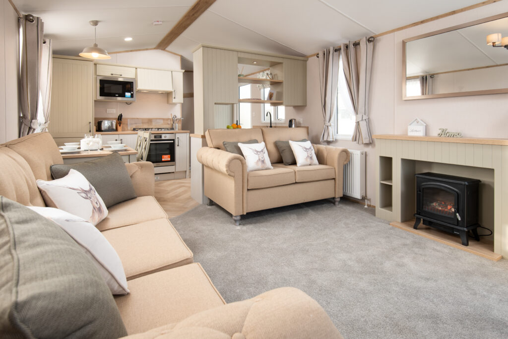 Luxury Gold 2 Bedroom | Open Plan Caravan
